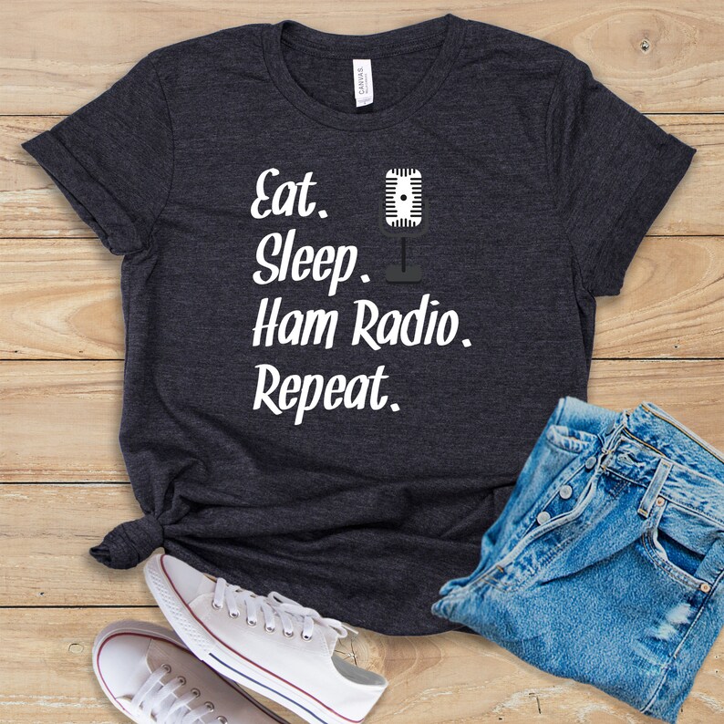 Eat Sleep Ham Radio Repeat / Shirt / Tank Top / Hoodie / Ham | Etsy