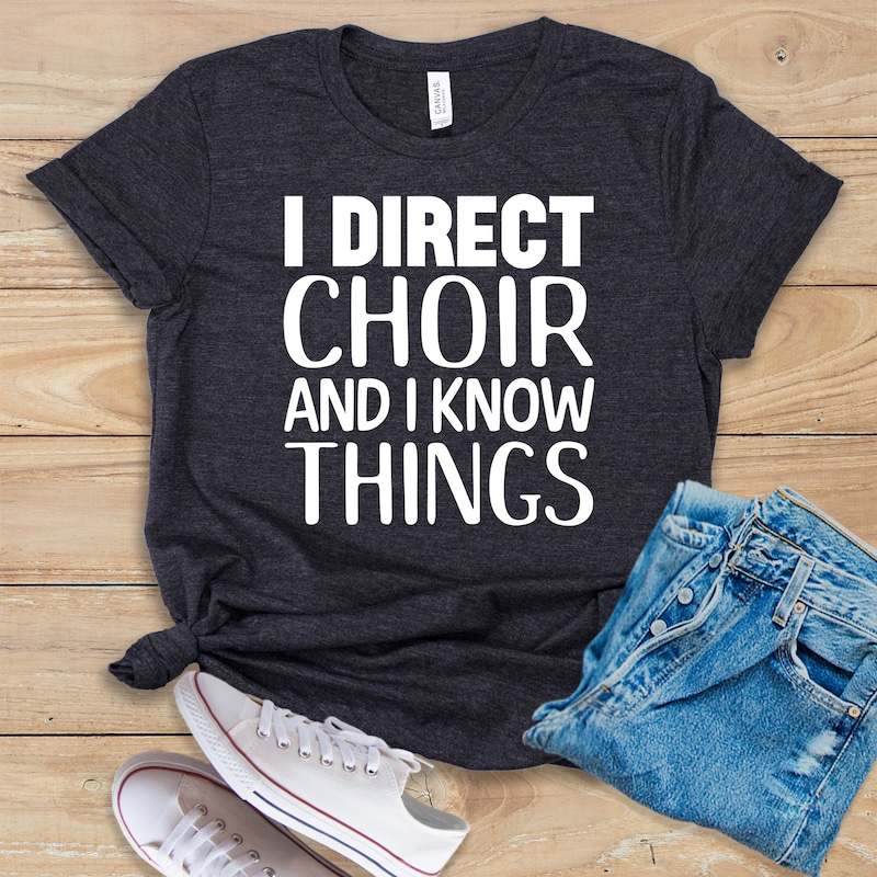 Funny Choir Shirt - Etsy