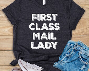 First Class Mail Lady - Etsy