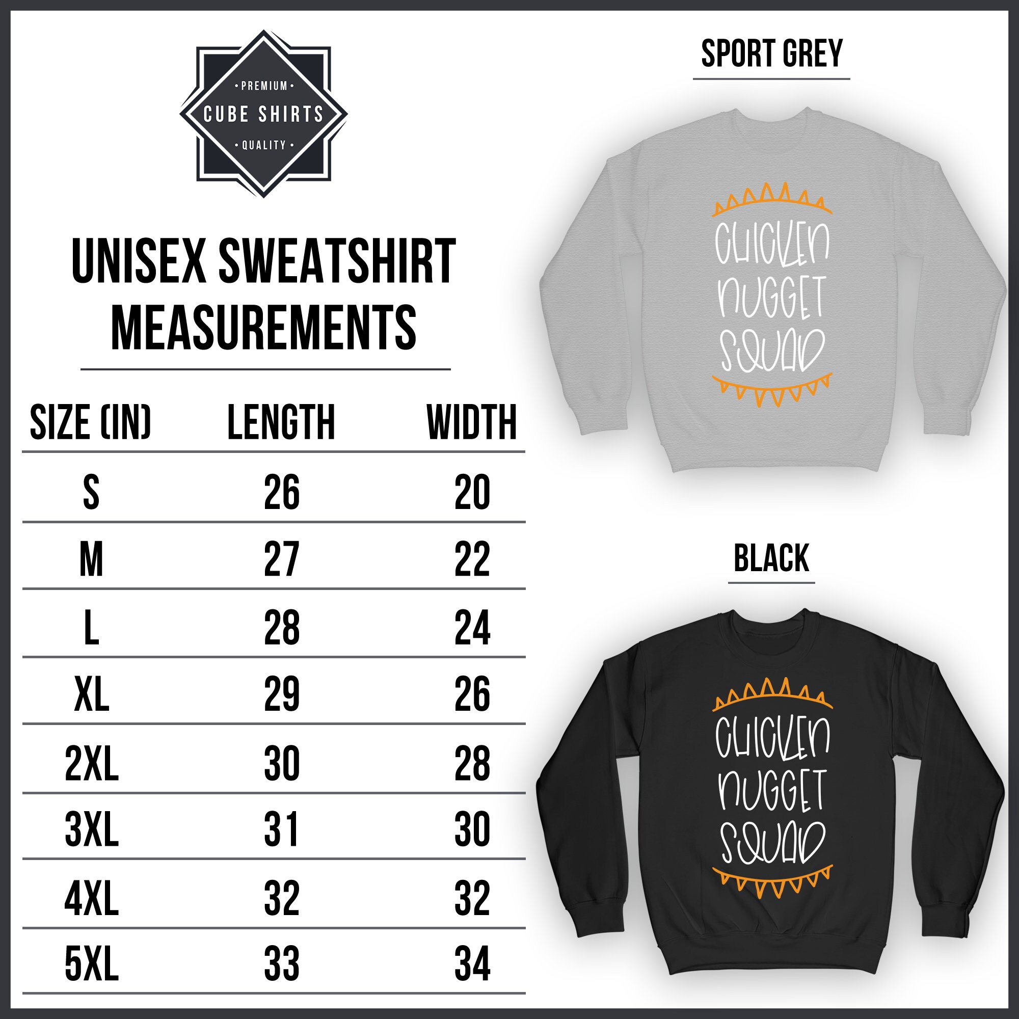 Chicken Nugget Squad / Shirt / Tank Top / Hoodie / Funny | Etsy