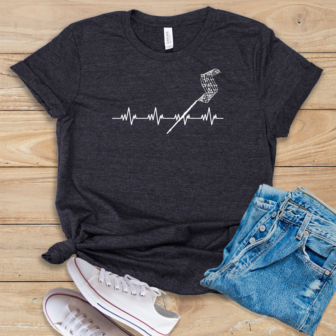 Flute Heartbeat Shirt Tank Top Hoodie Flute Player Flutist Flute ...