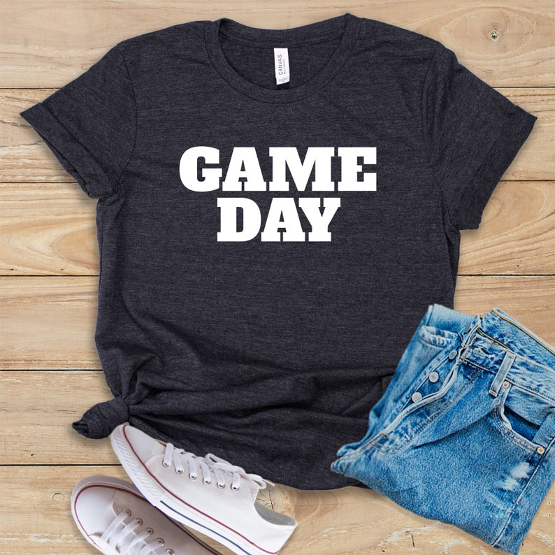 Game Day Shirt Tank Top Hoodie Cute Game Day Tee - Etsy