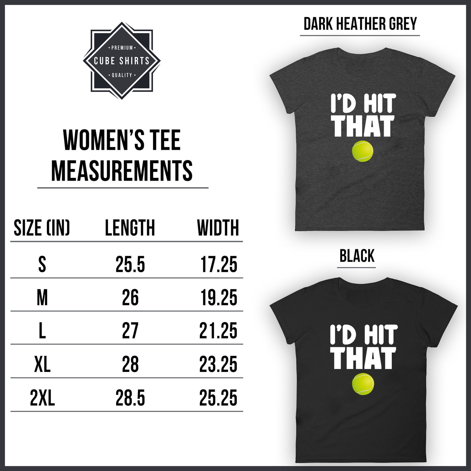 I'd Hit That / Shirt / Tank Top / Hoodie / Funny Tennis | Etsy