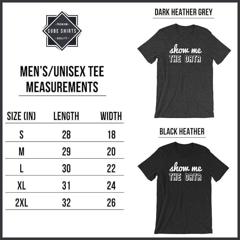 Show Me the Data Shirt Tank Top Hoodie Data Analyst - Etsy