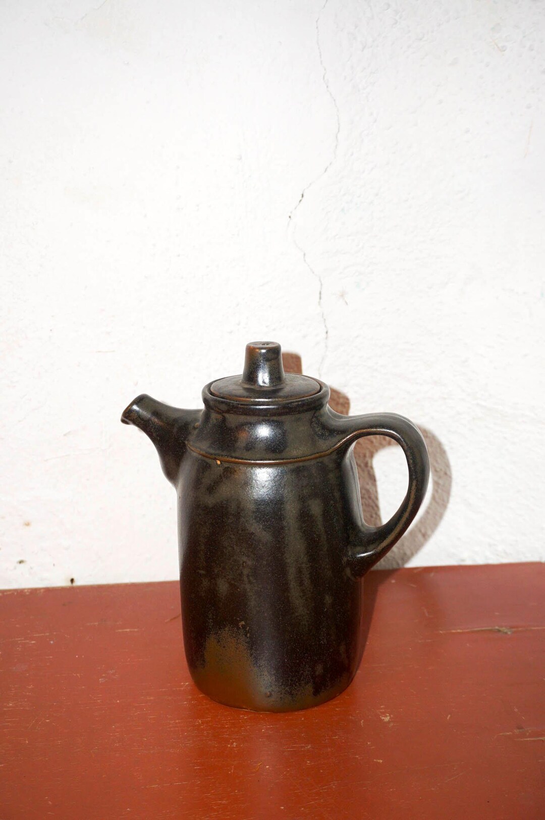 Vintage Studio Pottery Coffeepot * Cornish English Ceramic Teapot ...