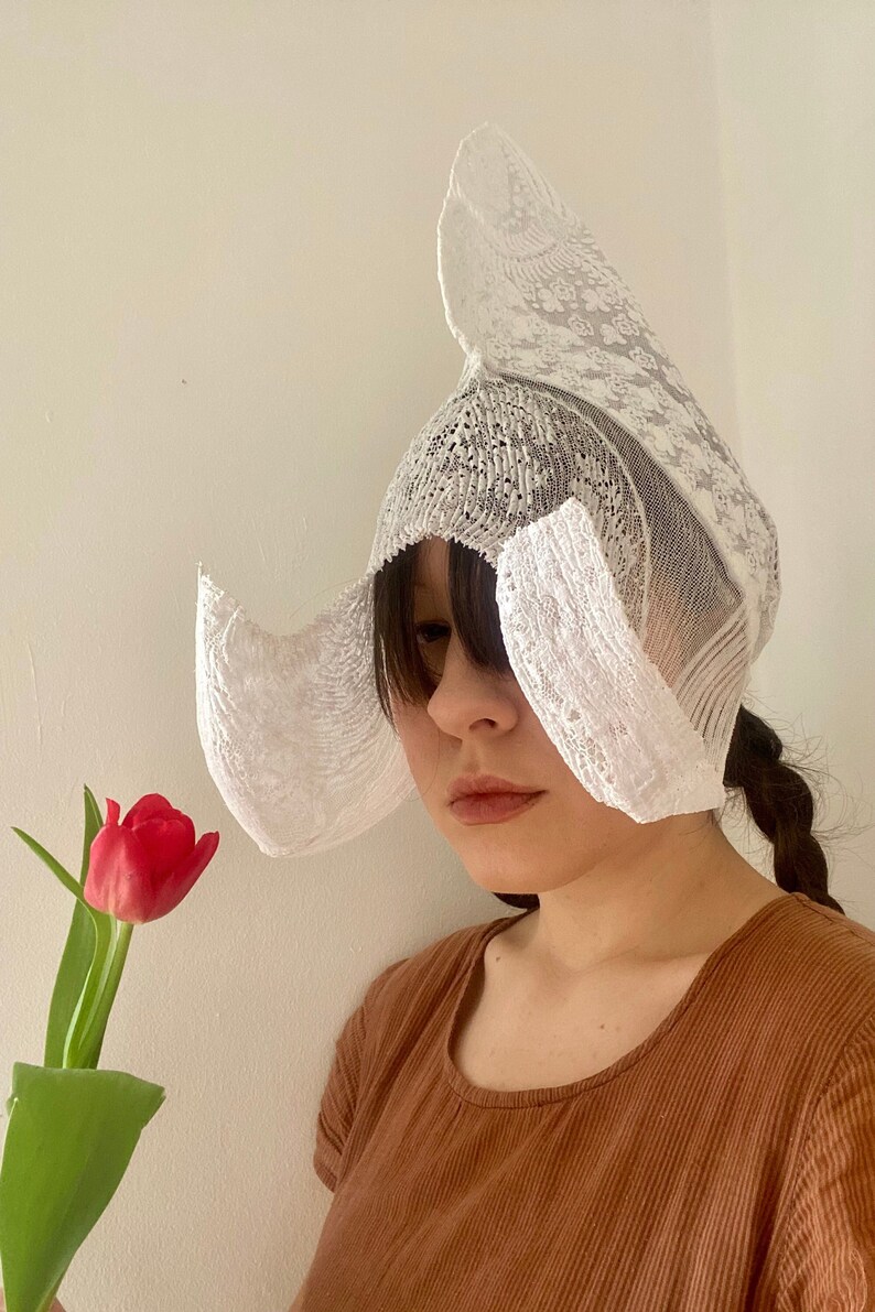 Antique Dutch Lace Bonnet * Handmade Traditional Hat From Volendam ...