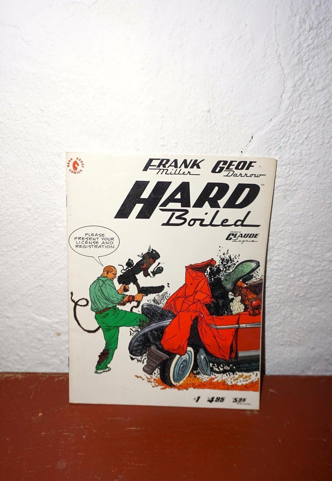 Hard Boiled 1 1990 Frank Miller & Geof Darrow Dark Horse Comics First ...