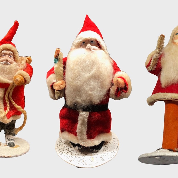 Clay Face Santa - Etsy