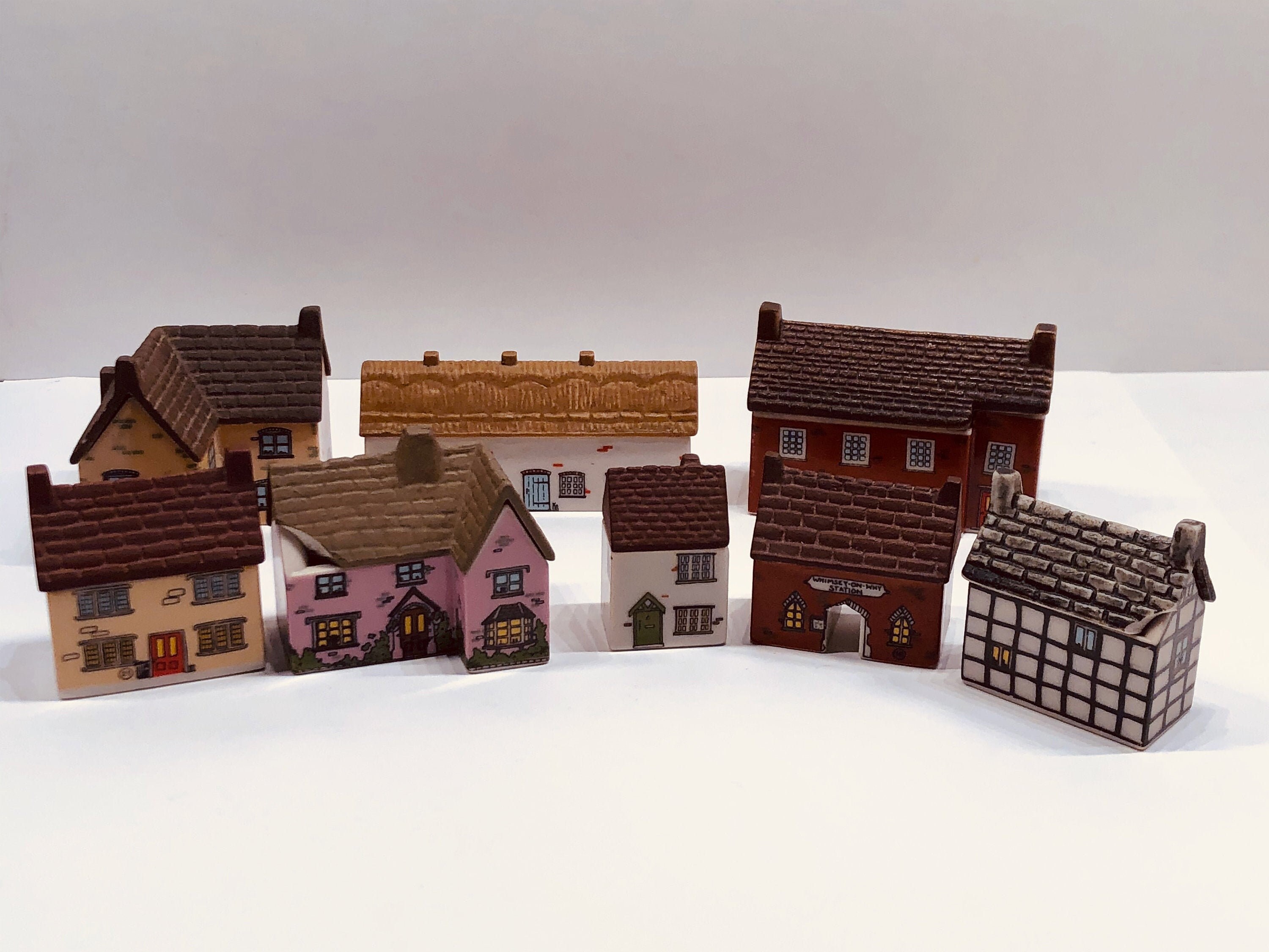 Wade Set 3 whimsey-on-why English Village - Etsy