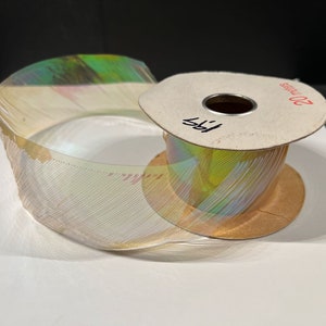 RARE Vintage Cellophane Ribbon Color Changing 1950s 1/2 Large Roll MCM ...