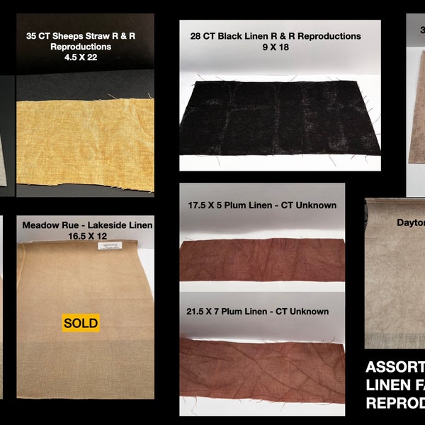 R&r Reproduction Cross Stitch Fabric - Etsy