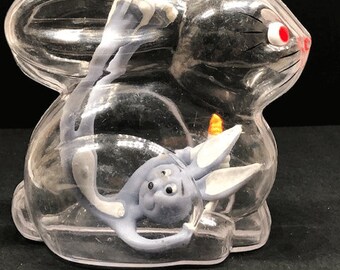 Plastic Bunny Container | Etsy
