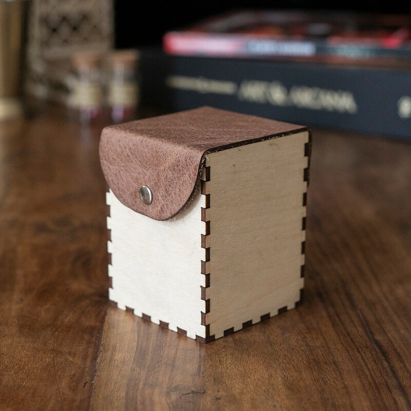 Mtg Deck Box Leather - Etsy