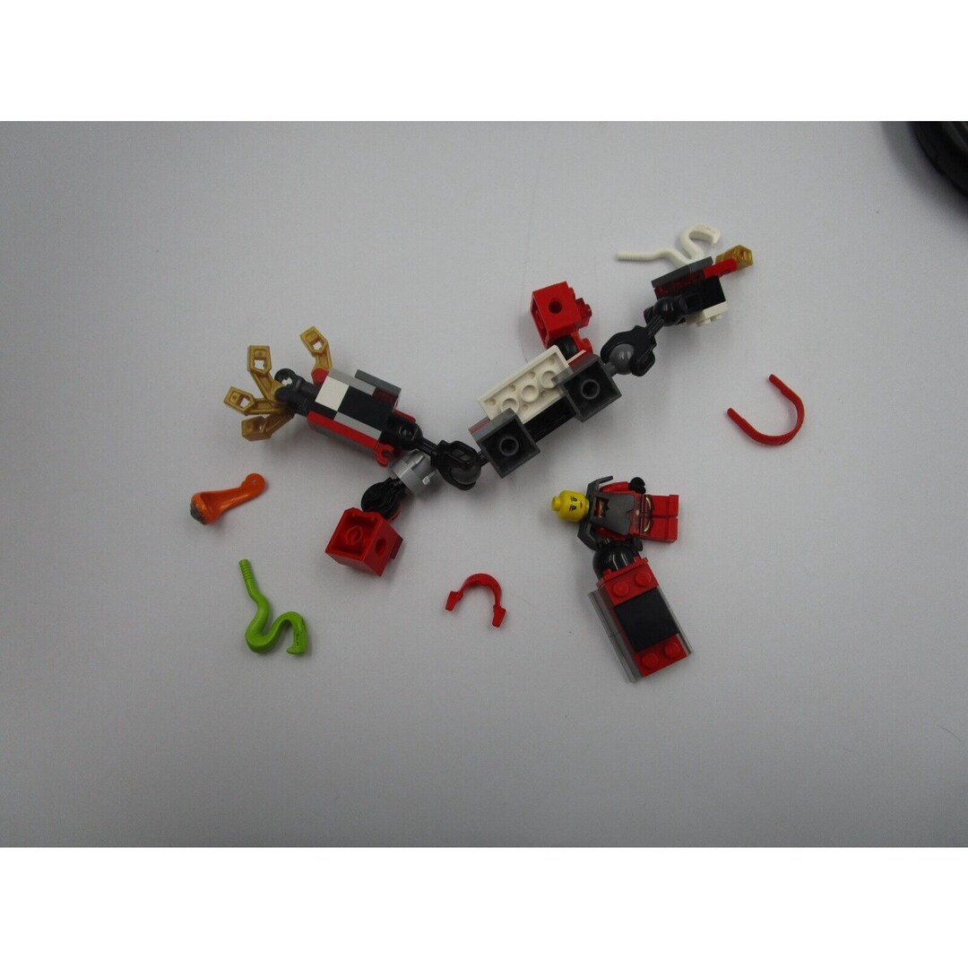 Ninjago Lego Incomplete Set Figural and Pieces 9448-1 Samuri Mech 2012 ...