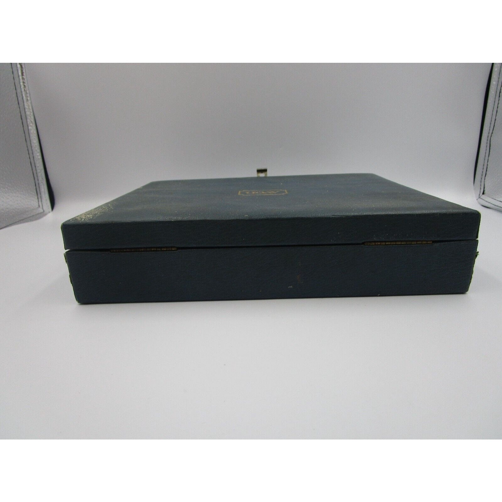 Vintage Avon Blue Gold Lettering Jewelry Box Blue Velvet - Etsy