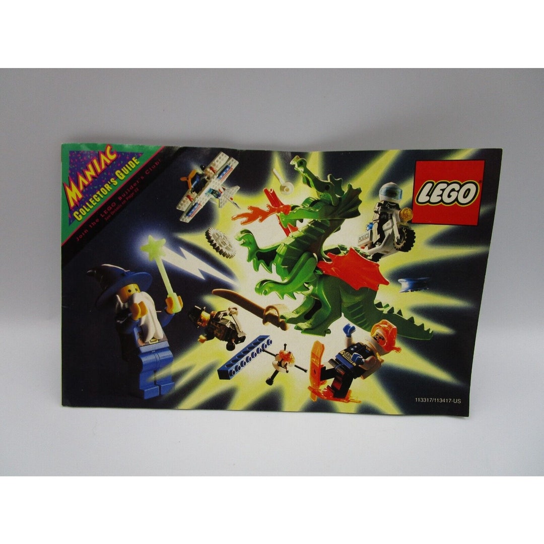 1993 Lego Maniac Collector's Guide Catalog 113317/113417 - Etsy