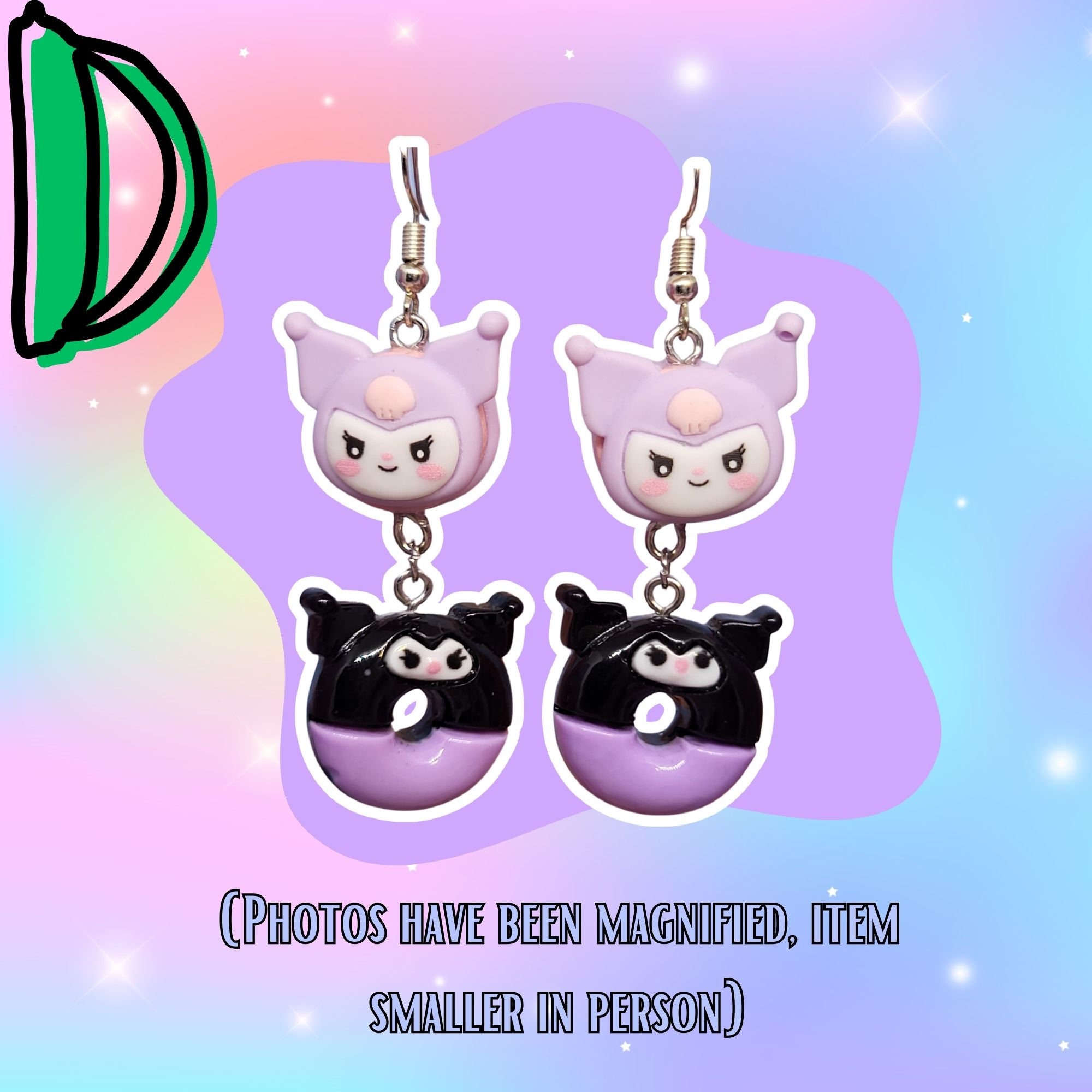 Kawaii Long Pastry Earring Hand-made Jewelry Kawaii Core Jewelry Bunny ...