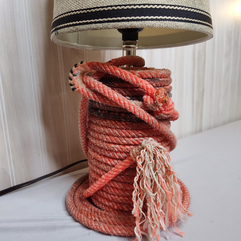 Rope Lamp - Etsy
