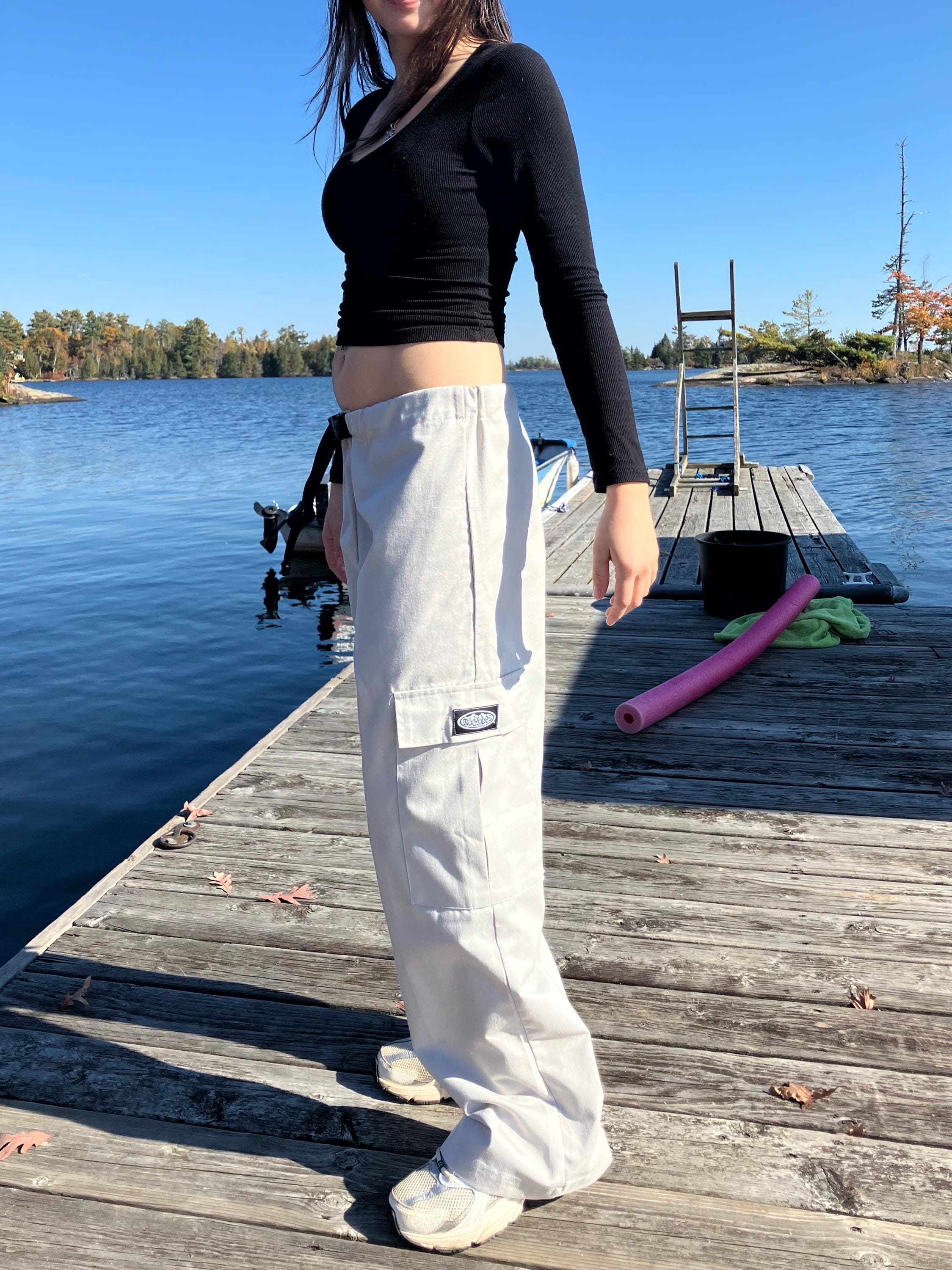 Vintage Modrobes Pants Raver Baggy Cargo Khaki Size Small or 2630 Waist ...