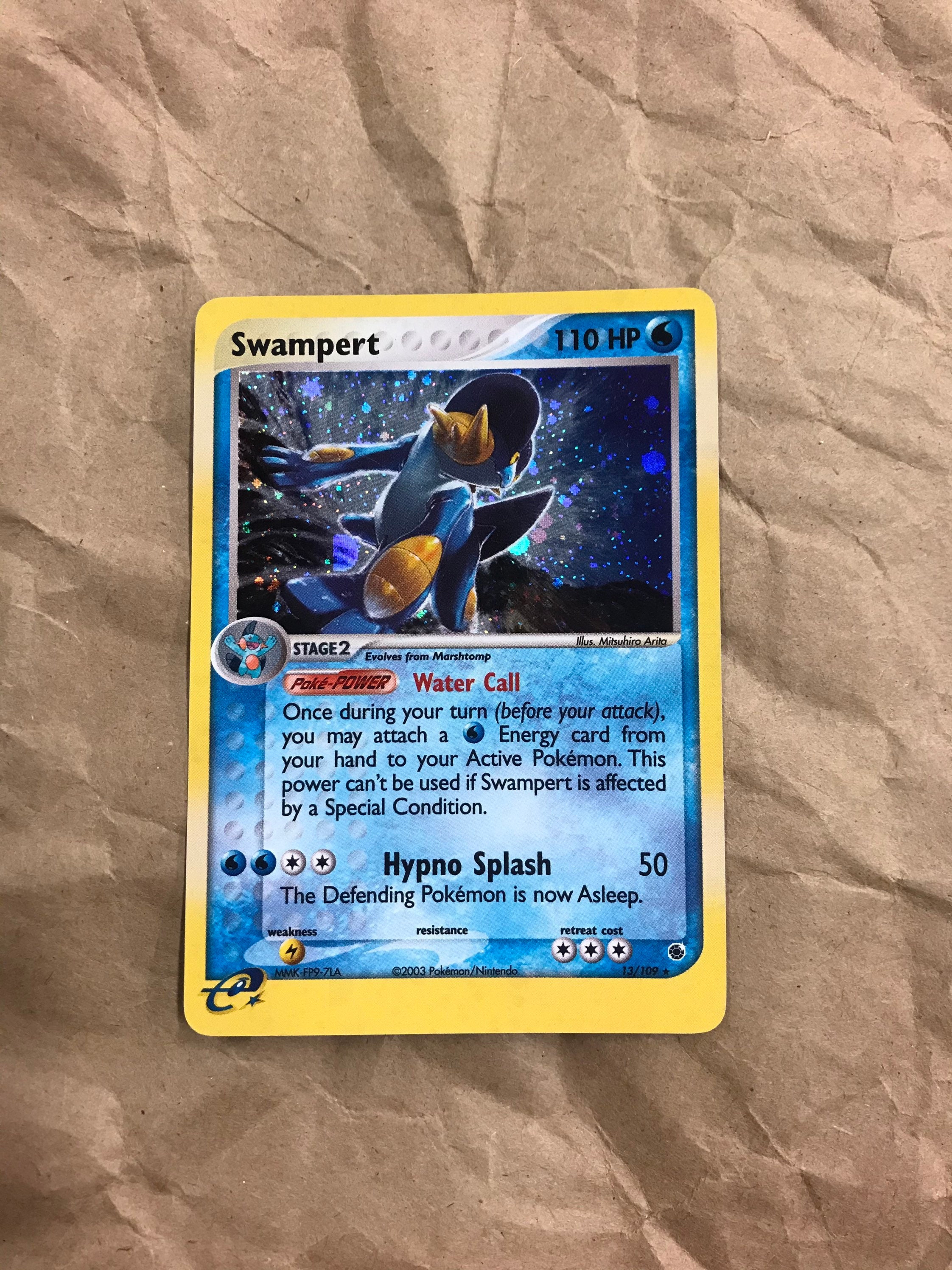 Swampert Card