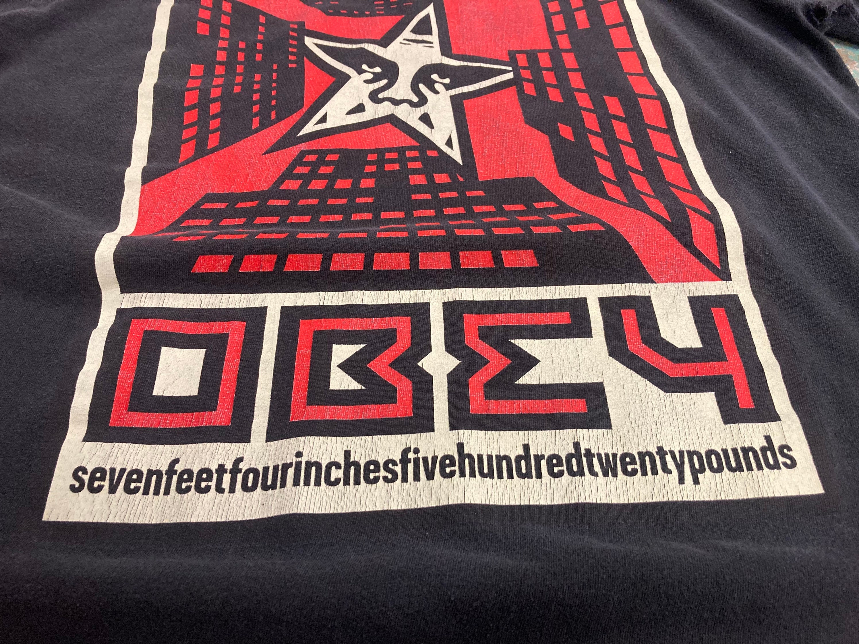 Vintage Obey Andre the Giant T Shirt Size Medium-ish or 19 X - Etsy