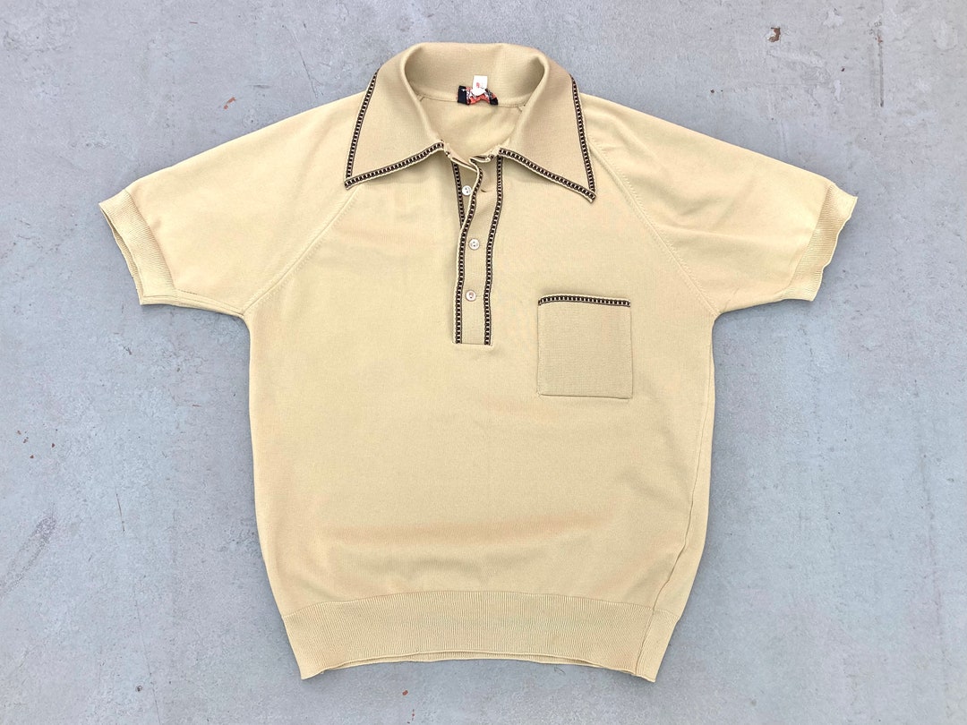 Vintage 70s Goodfellas Style Polo Shirt Size Medium or 19 X 23.5 Tags ...