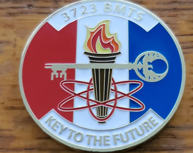 USAF 3723 BMTS Throwback Challenge Coin - Etsy
