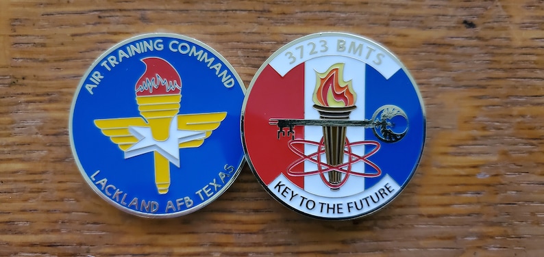 USAF 3723 BMTS Throwback Challenge Coin - Etsy