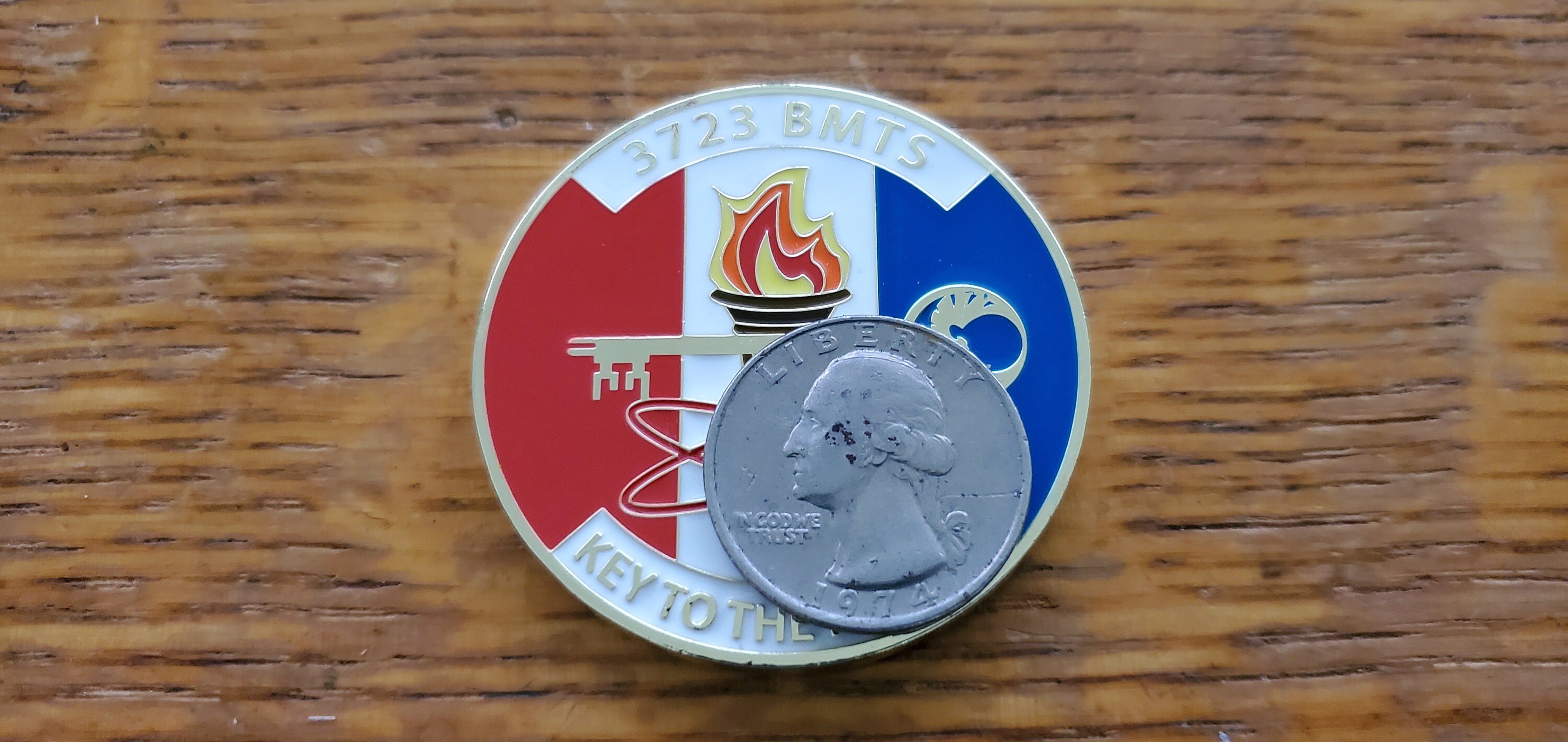 USAF 3723 BMTS Throwback Challenge Coin - Etsy