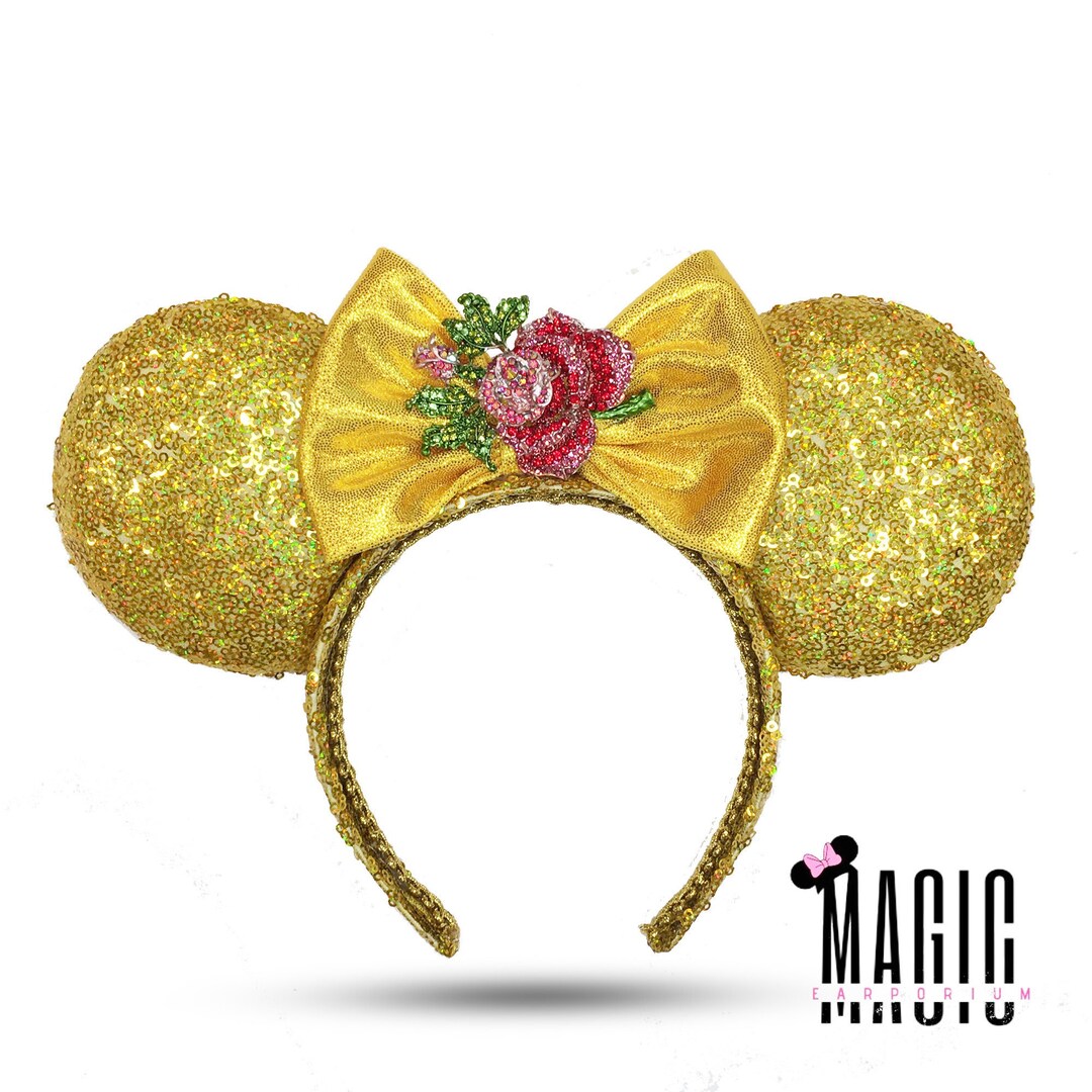 Beauty and the Beast Disney Princess Inspired Mouse Ears Inspired by ...