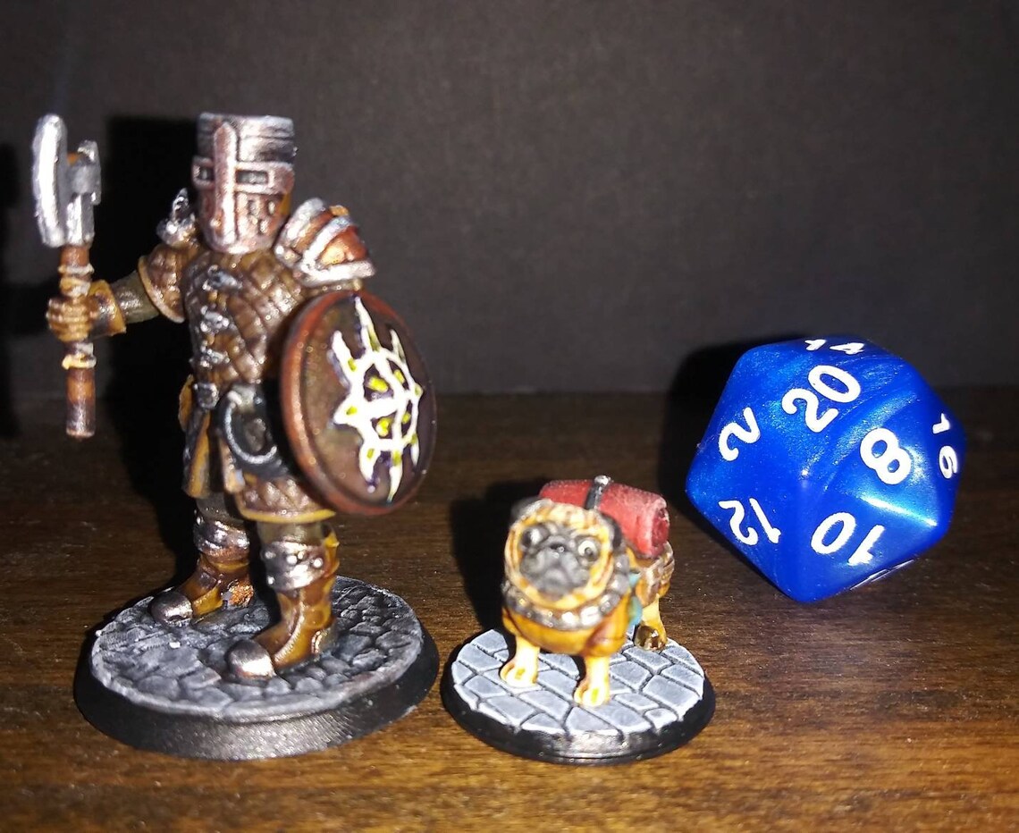 RPG Miniature 3D Print 'n Paint Service /Commssion | Etsy