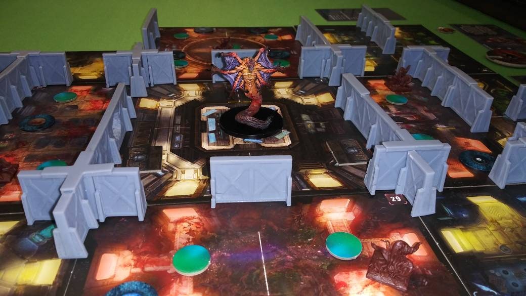 Deep Madness / Sci-Fi Board Game / RPG Walls 3D Printed in RESIN - Etsy 日本