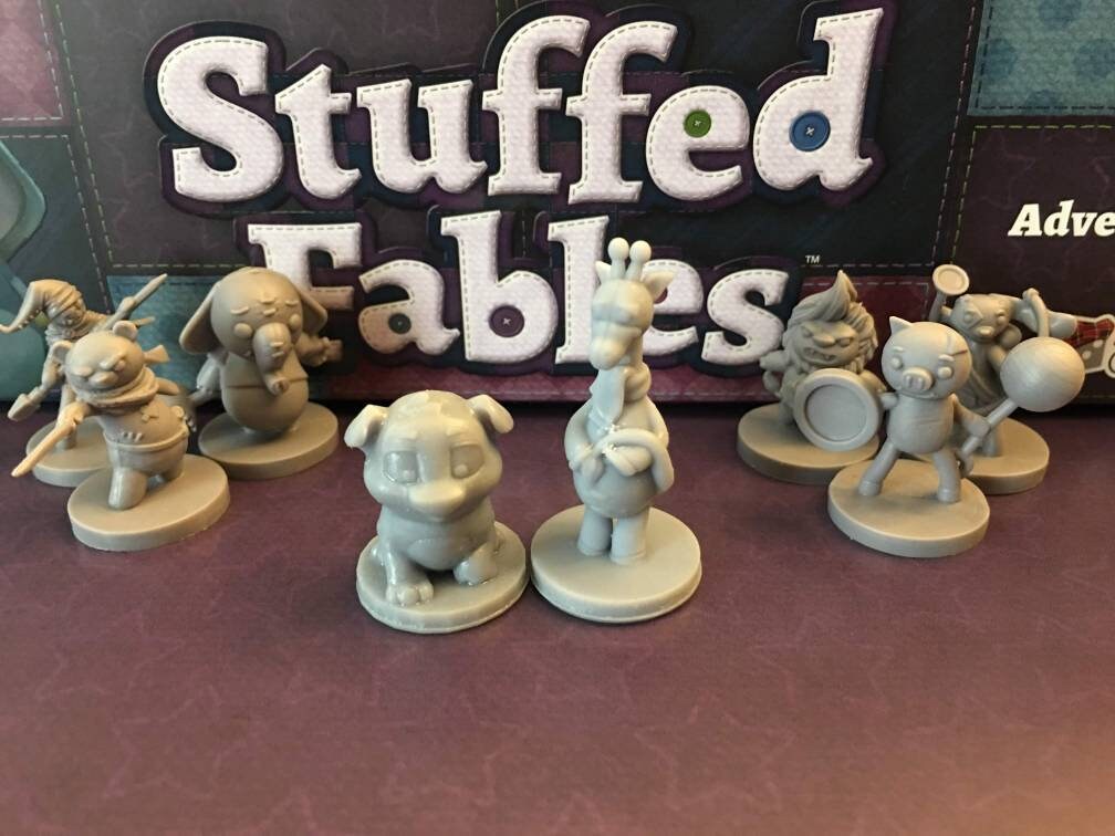 Stuffed Fables New Character Miniatures 3D Resin Printed - Etsy