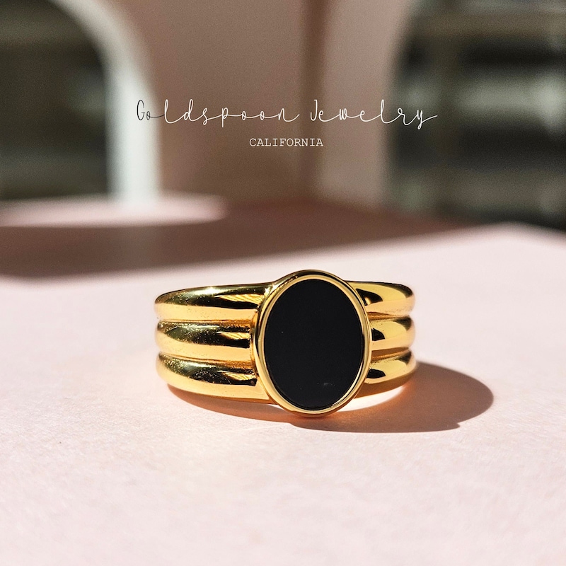 Bold Gold Ring - Etsy