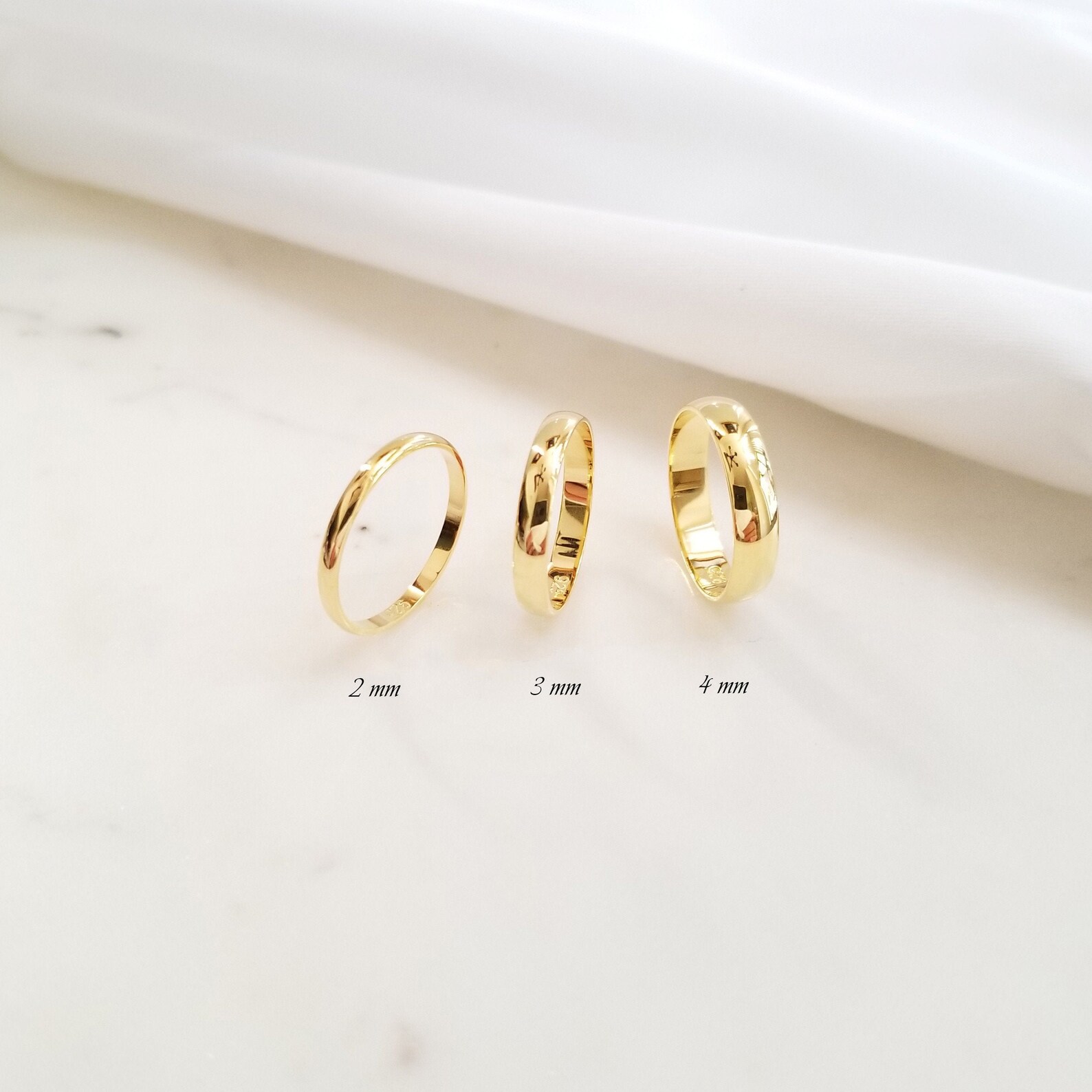 Band Ring Wedding Ring Engagement Ring Classic Band Ring - Etsy