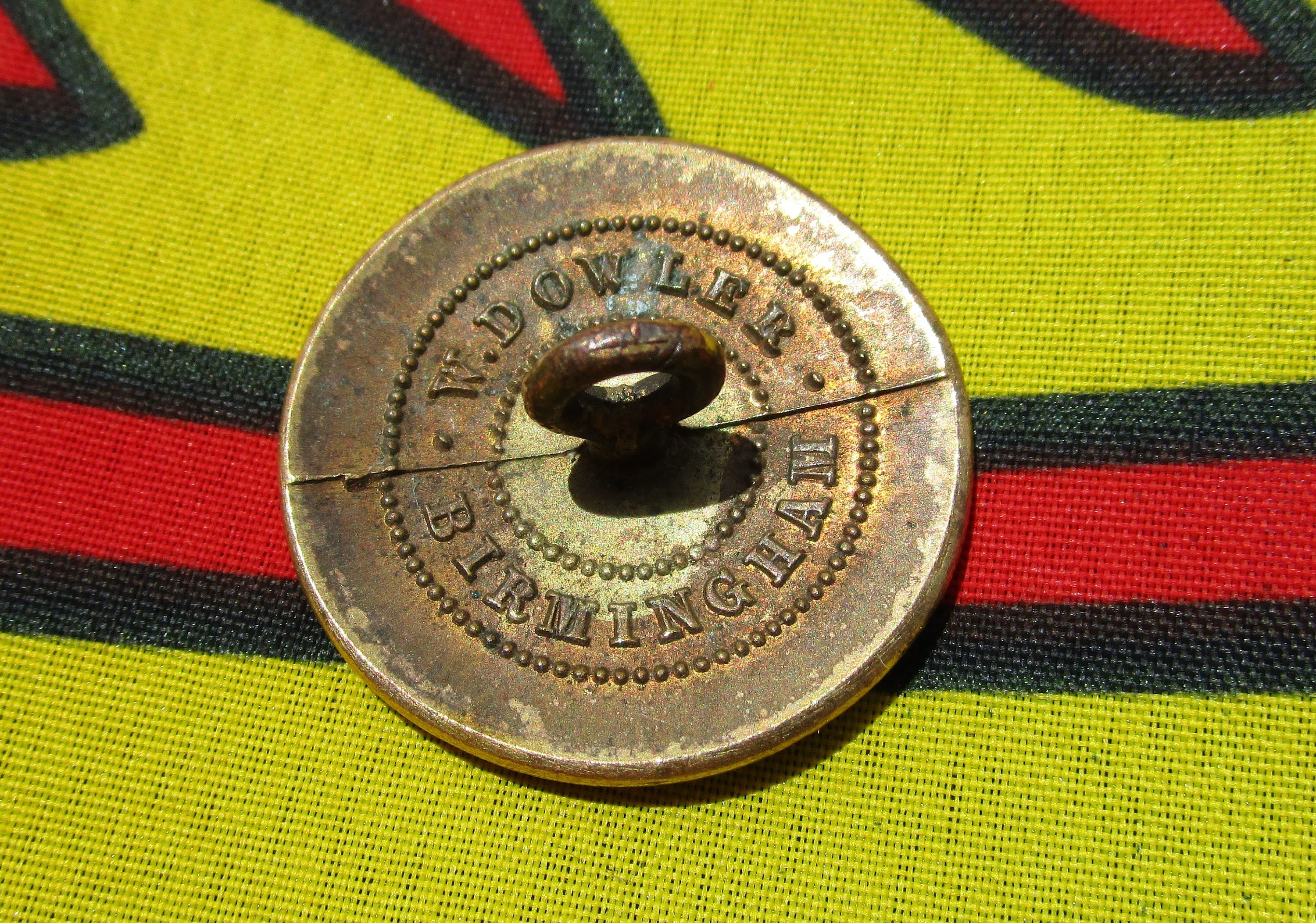 Antique Livery Button of a Two Headed Eagle dowler - Etsy