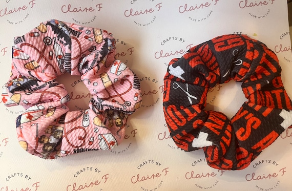 Greys Anatomy Scrunchie Etsy UK