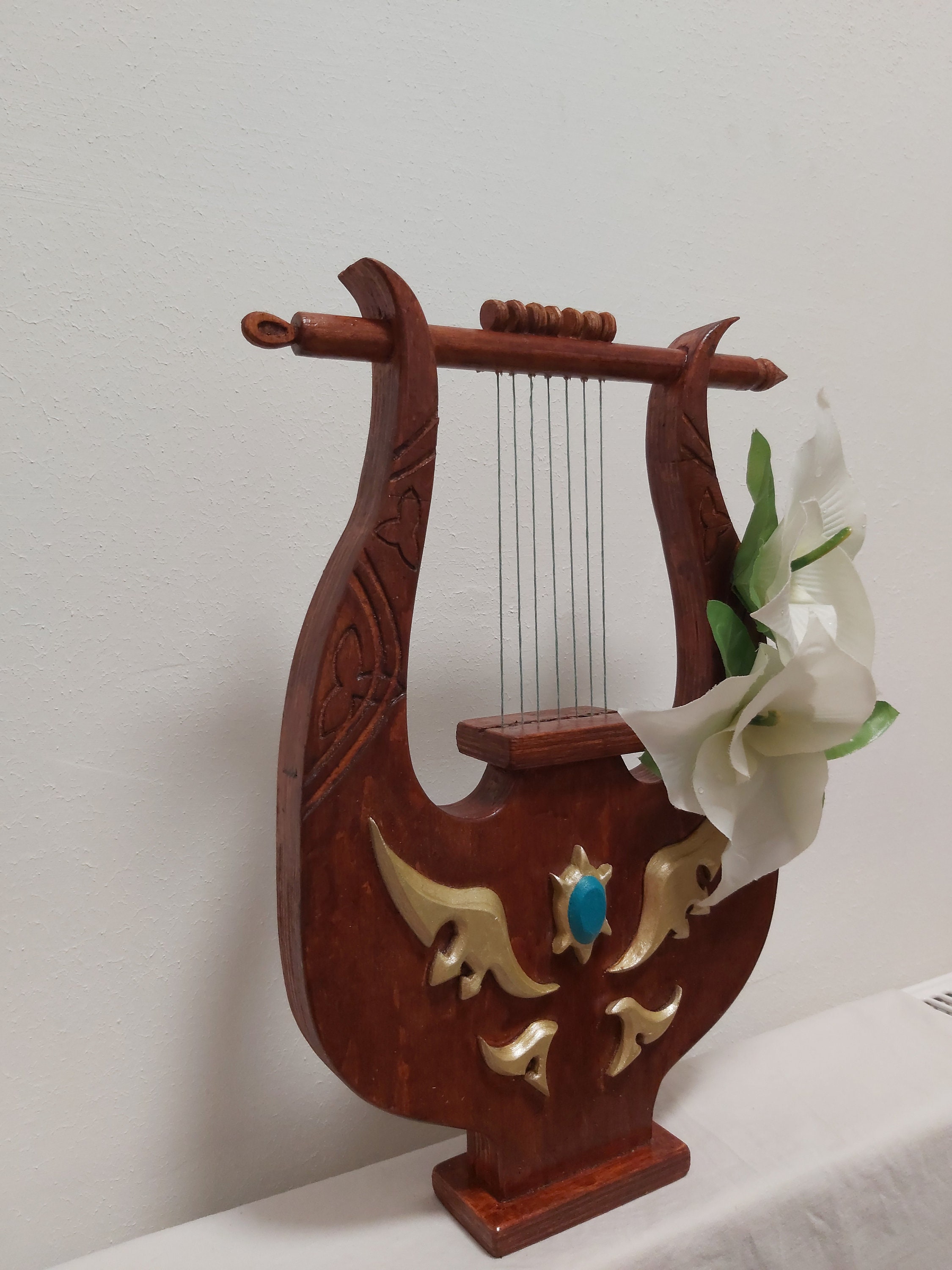 Genshin Impact Venti Wood Lyre - Etsy