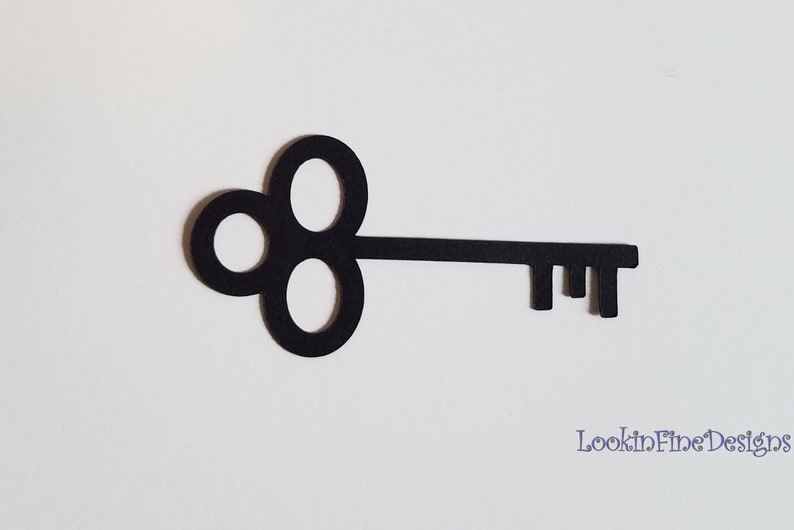 Skeleton Key Die Cuts - Etsy