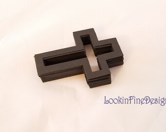 25 Pack Paper Cross Shape Cross Die Cut Shape Easter Die - Etsy