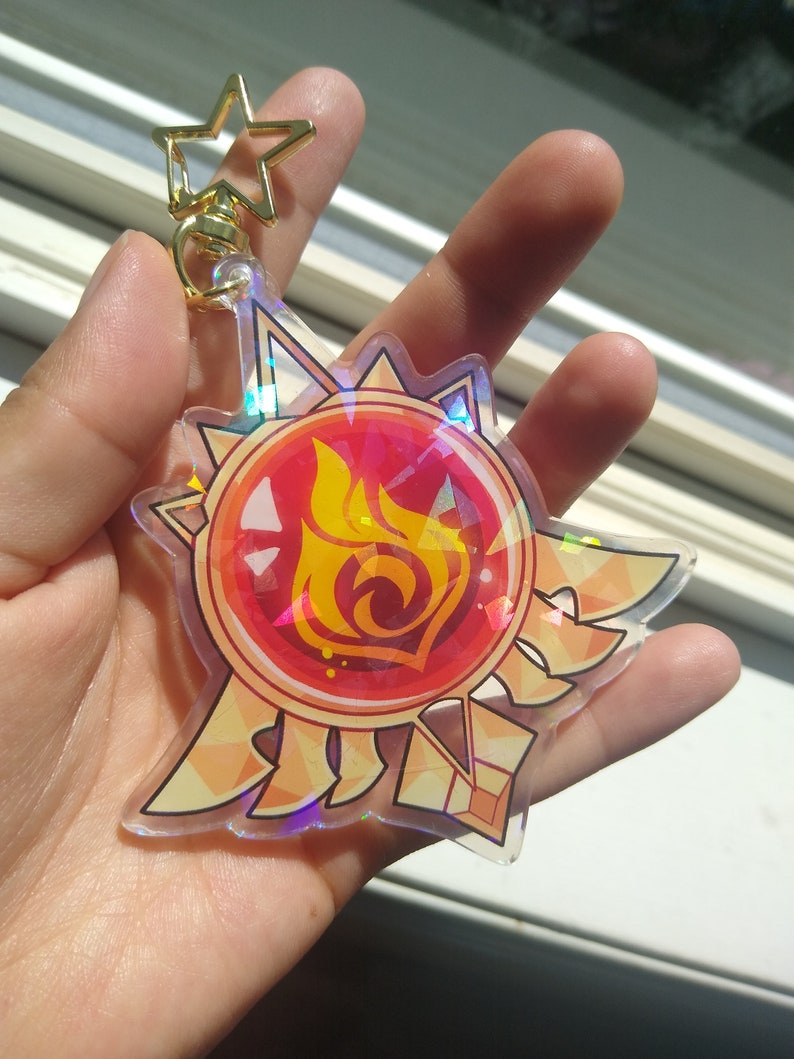 Genshin Impact Vision Charms - Etsy