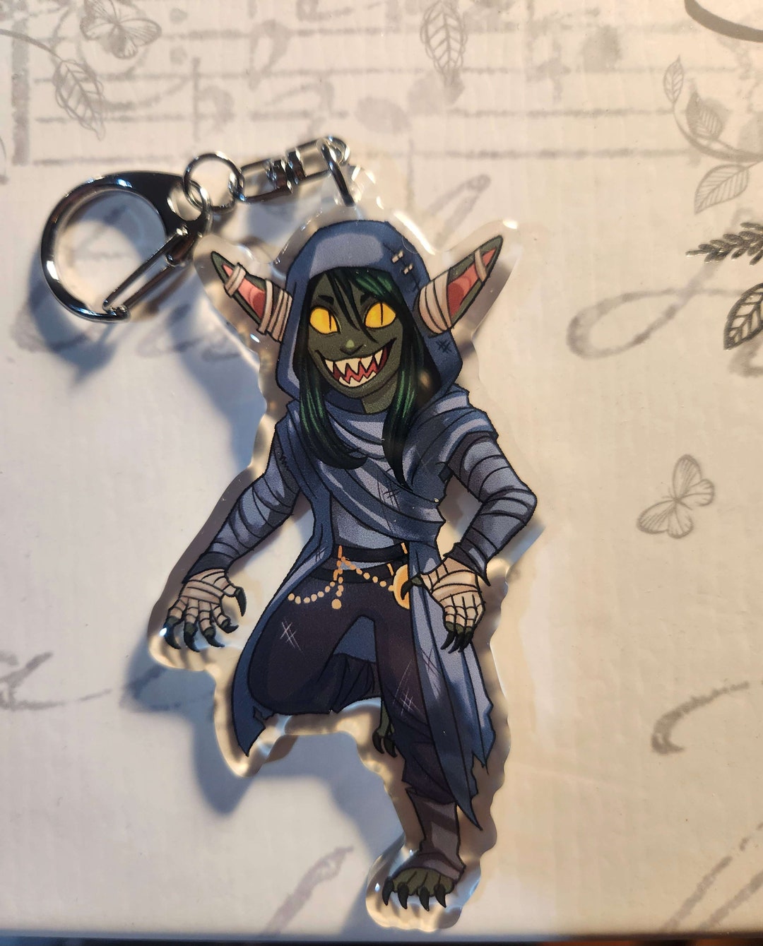 Critical Role Nott the Brave Acrylic Charm - Etsy