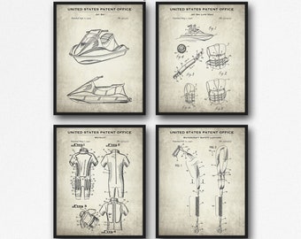 Jet Skier Wall Art - Etsy