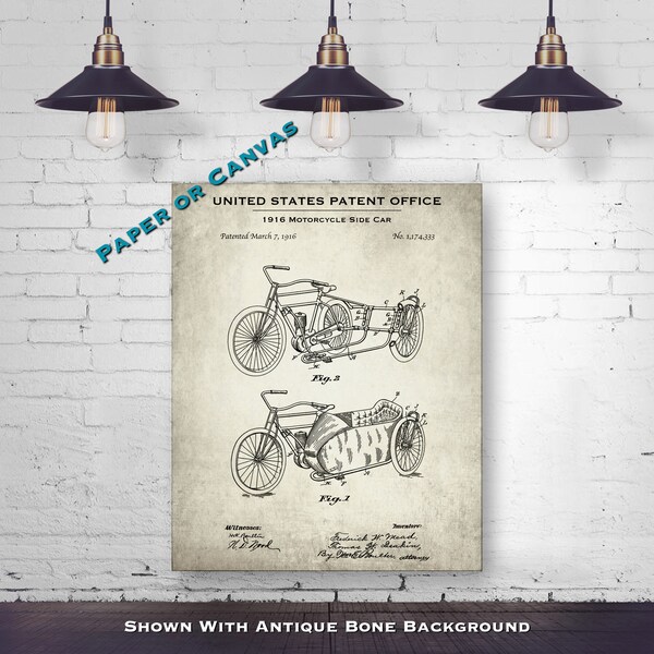 Sidecar Blueprints - Etsy