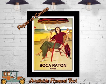 Boca Raton Poster - Etsy