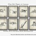 Construction Vehicles Set of 8 Patent Art Prints Heavy Equipment Poster ...