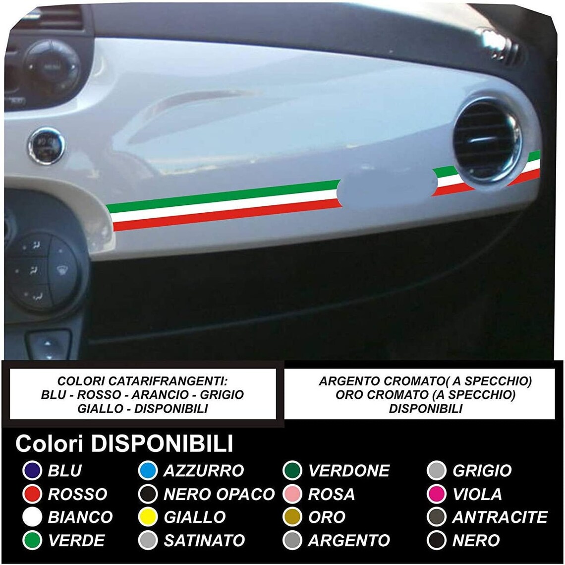 Sticker TRICOLORE Stickers Dashboard Adhesive for Dashboard Decals - Etsy
