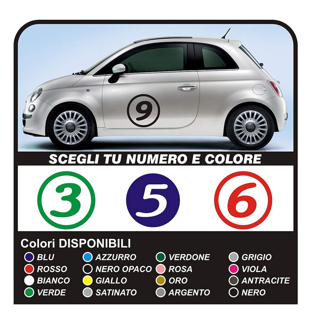 Stickers NUMBERS for Cars Stickers Stickers Logo Door Numbers - Etsy