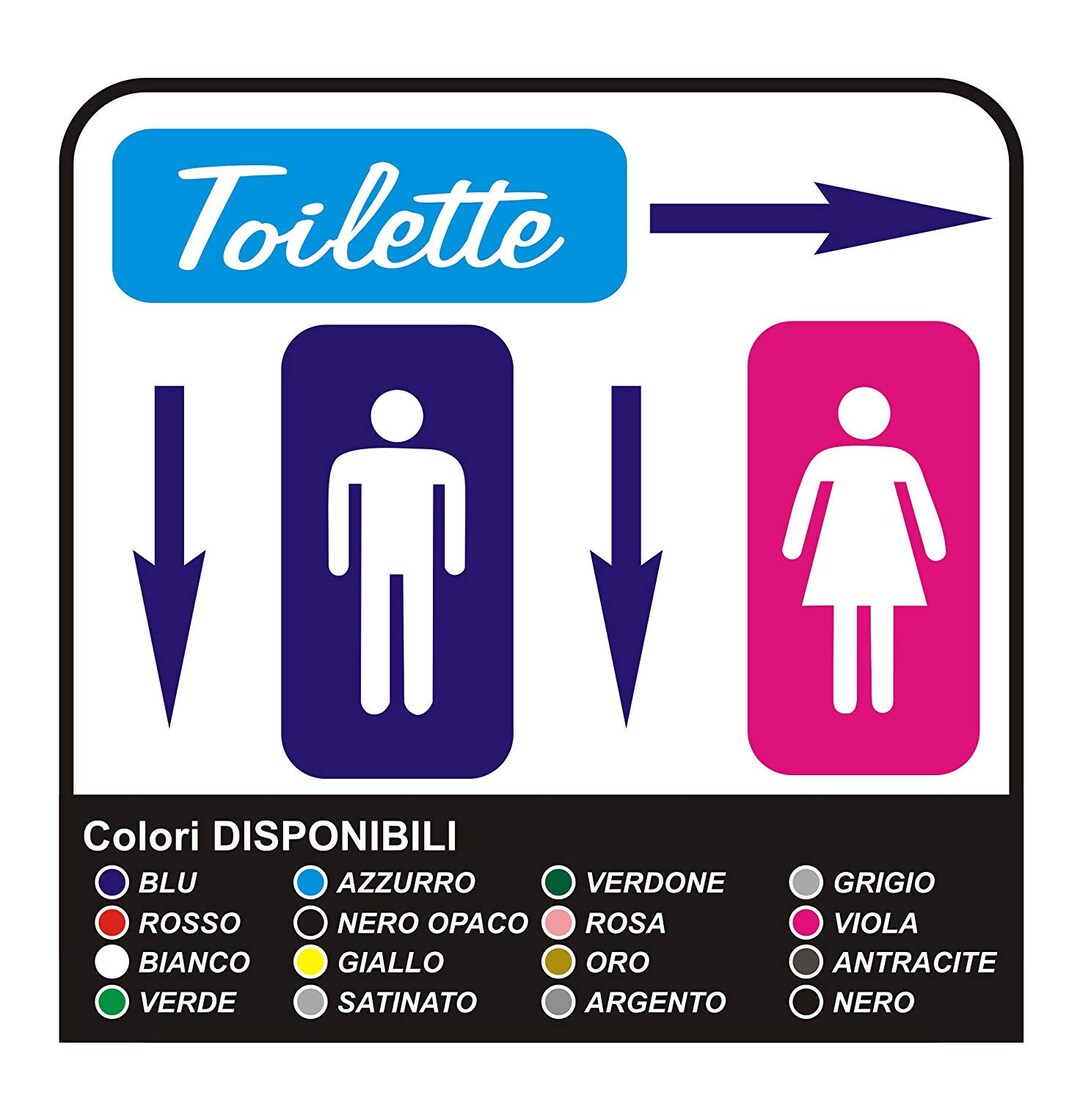 Complete Kit Toilet Indications 6 Adhesives for Professional Use ...