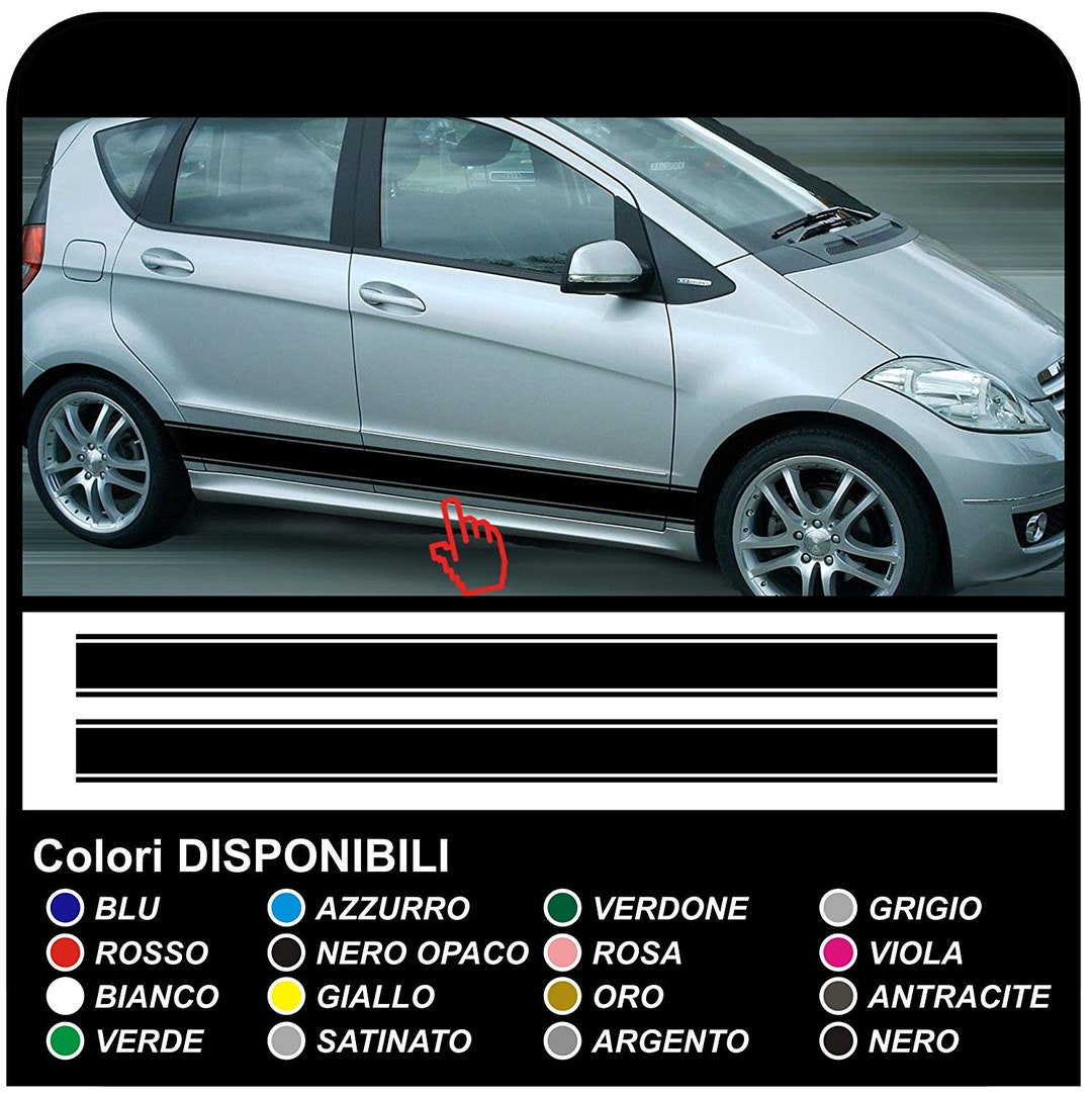 Side Stickers Strips Stickers Decoration Car Side Bands - Etsy